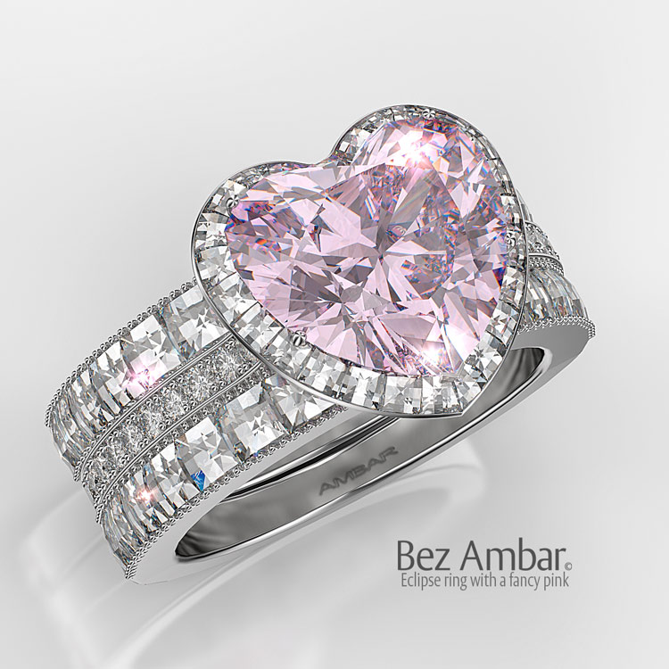 Pink Diamond Engagement Rings